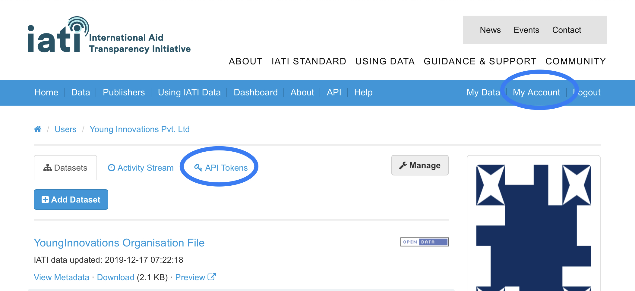 What are ‘Publisher ID’ and ‘API Token’ and where to find them? – AidStream